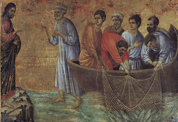 Call of the disciples. 2nd Sunday of Matthew